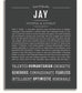 Jay | Name Art Print – Name Stories