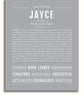 Jayce | Name Art Print – Name Stories