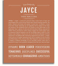 Jayce | Name Art Print – Name Stories