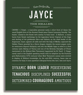 Jayce | Name Art Print – Name Stories