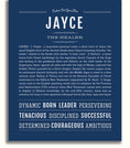 Jayce | Name Art Print – Name Stories