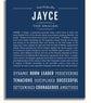 Jayce | Name Art Print – Name Stories