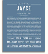 Jayce | Name Art Print – Name Stories
