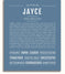Jayce | Name Art Print – Name Stories