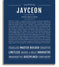 Jayceon | Name Art Print – Name Stories