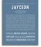 Jayceon | Name Art Print – Name Stories