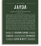 Jayda | Name Art Print – Name Stories