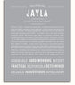 Jayla | Name Art Print - Personalized Custom Gifts – Name Stories