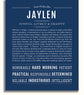 Jaylen (female) | Name Art Print – Name Stories
