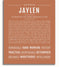 Jaylen (male) | Name Art Print – Name Stories