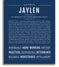Jaylen Personalized Name Meaning Art Prints – Name Stories