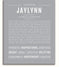 Jaylynn Personalized Name Meaning Art Prints – Name Stories