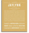 Jaylynn | Name Art Print – Name Stories