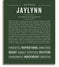 Jaylynn | Name Art Print – Name Stories