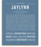 Jaylynn | Name Art Print – Name Stories