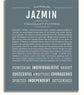 Jazmin | Name Art Print – Name Stories