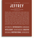 Jeffrey | Name Art Print – Name Stories