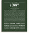 Jenny | Name Art Print – Name Stories