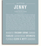 Jenny | Name Art Print – Name Stories