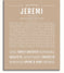 Jeremi | Name Art Print – Name Stories