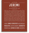 Jeremi Personalized Name Meaning Art Prints – Name Stories