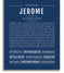 Jerome | Name Art Print – Name Stories