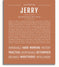 Jerry | Name Art Print – Name Stories