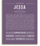 Jessa | Name Art Print – Name Stories