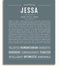 Jessa | Name Art Print – Name Stories