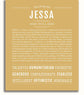 Jessa | Name Art Print – Name Stories