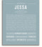 Jessa | Name Art Print – Name Stories