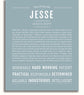 Jesse | Name Art Print – Name Stories