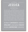 Jessica Personalized Name Meaning Art Prints – Name Stories