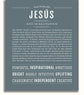 Jesus Personalized Name Meaning Art Prints – Name Stories