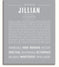Jillian Personalized Name Meaning Art Prints – Name Stories