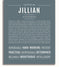 Jillian Personalized Name Meaning Art Prints – Name Stories