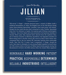 Jillian | Name Art Print – Name Stories