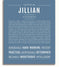 Jillian | Name Art Print – Name Stories