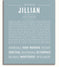Jillian Personalized Name Meaning Art Prints – Name Stories