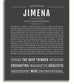 Jimena | Name Art Print – Name Stories