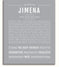 Jimena | Name Art Print – Name Stories