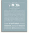 Jimena | Name Art Print – Name Stories