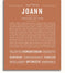 Joann | Name Art Print – Name Stories
