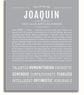 Joaquin | Name Art Print – Name Stories