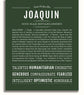 Joaquin | Name Art Print – Name Stories