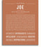 Joe | Name Art Print – Name Stories