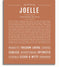 Joelle | Name Art Print – Name Stories