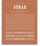 Jonah | Name Art Print – Name Stories