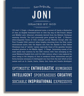 Joni | Name Art Print – Name Stories