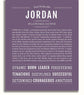 Jordan (male) | Name Art Print – Name Stories